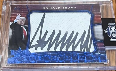 #4/4 (Very Rare) Donald Trump (POTUS 45/47) 2020 Decision Signature ...