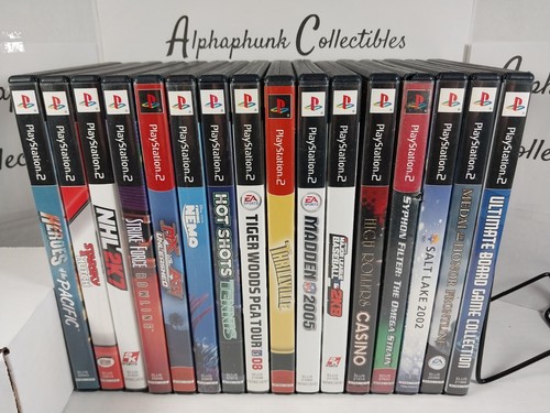 Lot of 16 PS2 Games PlayStation 2 Game Bundle All CIB Complete w ...