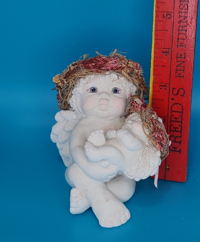 Dreamsicles Hushaby Baby Figurine Angel Cherub Vintage Collectible ...