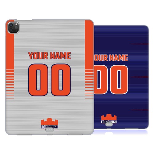 CUSTOM EDINBURGH RUGBY 2023/24 KIT SOFT GEL CASE FOR APPLE SAMSUNG ...