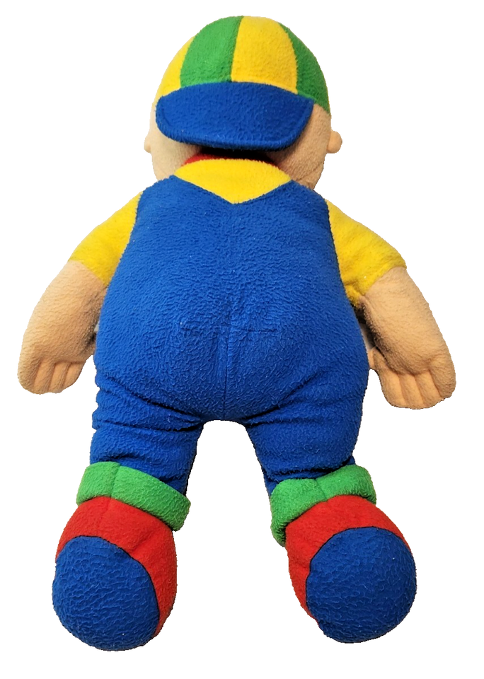 Vintage CAILLOU Learn to Snap Zip Button Soft Plush 19" Doll PBS Kids ...