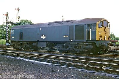 British Rail Metropolitan Vickers D5701 Carnforth Shed 25/06/68 Rail ...