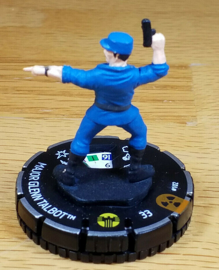 Major Glenn Talbot #102 LE Incredible Hulk Heroclix set with card | eBay
