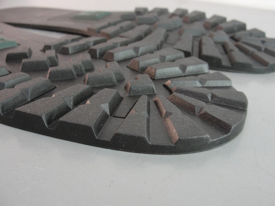 FRYE REPLACEMENT RUBBER BOOT SHOE REPAIR LOGGERS LUG SOLE SIZE 10 ...