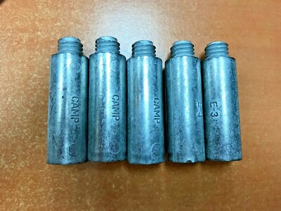 ZINC ANODE PENCIL 70-E3Z SIZE 3/4" X 2" THREAD 1/2-13 5 PACK BOAT ...