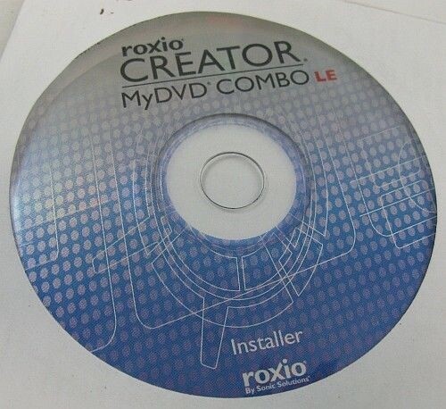 Roxio Creator MyDVD Combo LE CD-ROM Installer AS IS | eBay