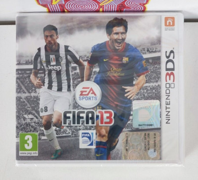 FIFA 13 EA SPORT CALCIO CLUB SOCCER 2012 NINTENDO 3DS DS3 PAL NEW PEGI ...