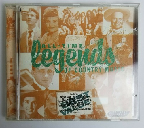 All Time Legends Of Country Music CD Columbia ‎– CCK 53817 | eBay Australia