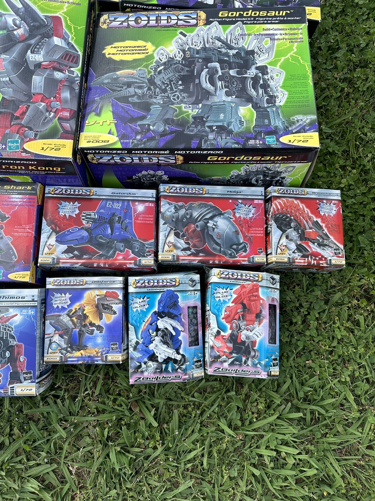 Vintage Hasbro 2001 2002 Zoids Bundle Tomy Action Figure Lot 24 ...