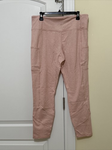 zuda Women's Z-Ultrasoft Legging with Seaming Detail Rose Tan XL ...