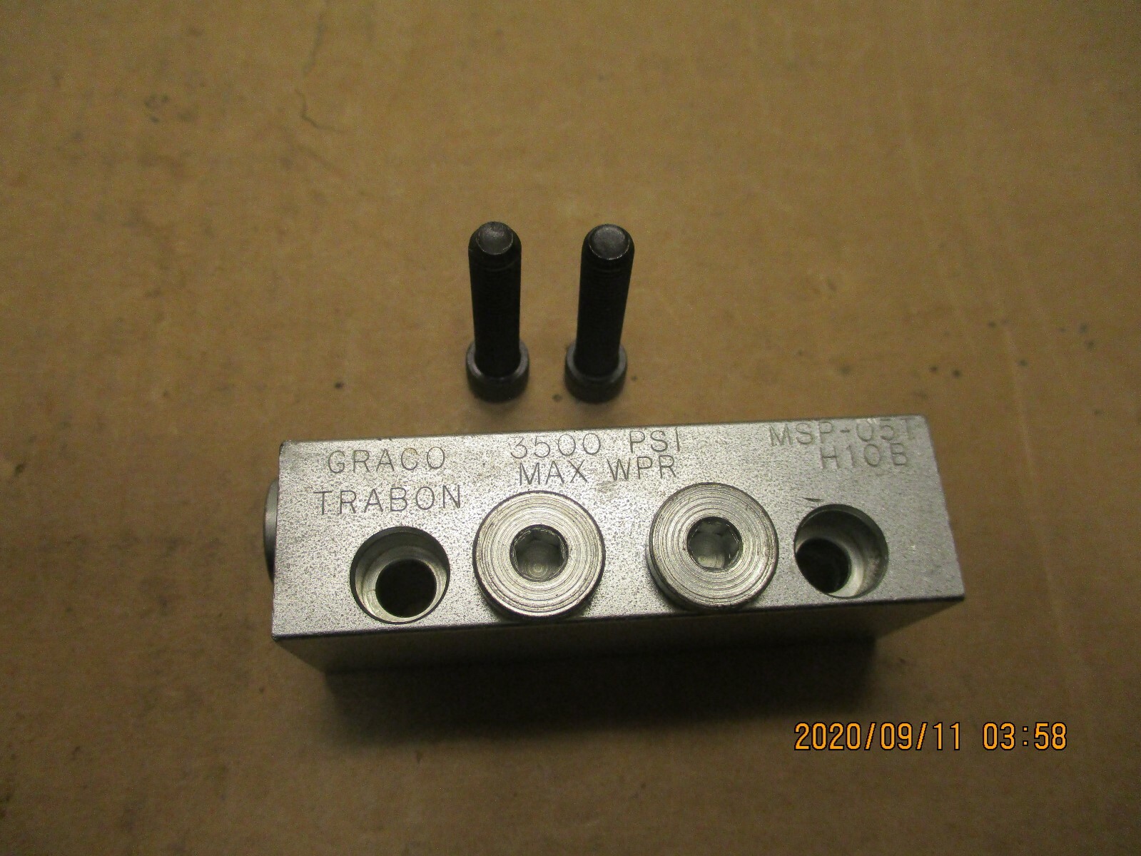 NEW OTHER GRACO TRABON MSP-05T DIVIDER VALVE. | eBay