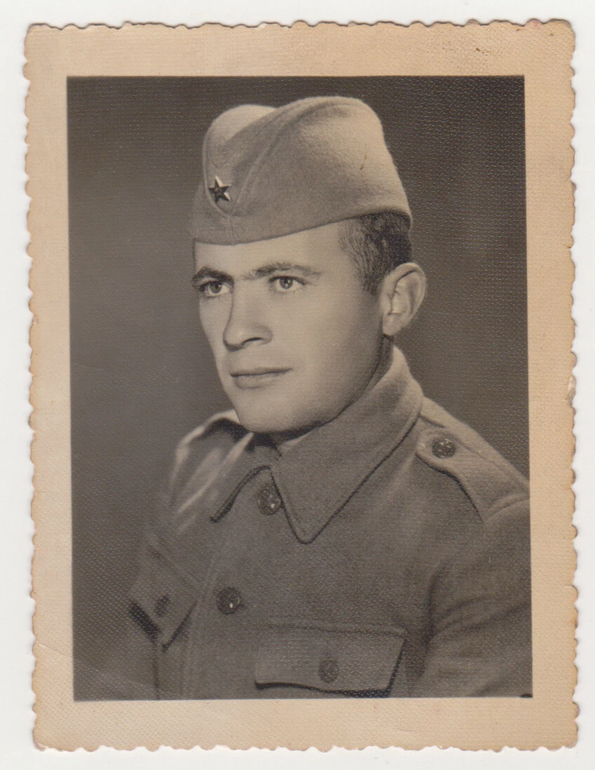 1960 Military Portraits Old Men
