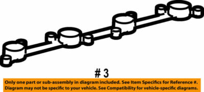 11214-0C010 Toyota Gasket, cylinder head cover, no.2 112140C010, New ...