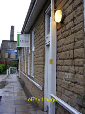 Photo 6x4 Temporary library at Hebden Vale Centre Hebden Bridge Part of ...