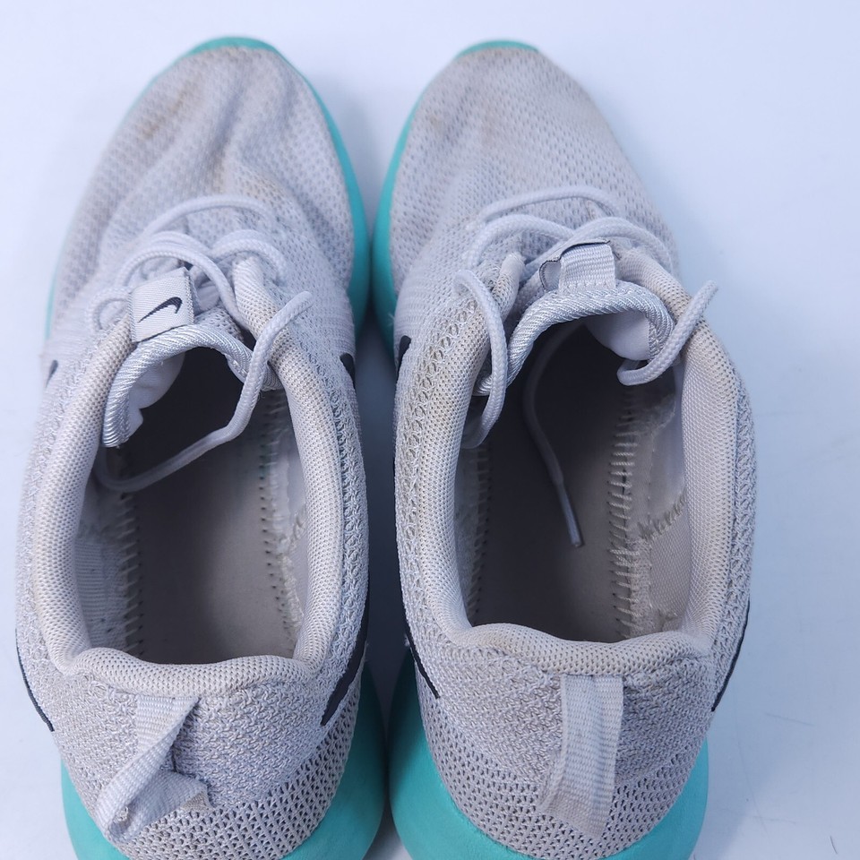 (No Insoles) Nike Roshe One Pure Platinum Anthracite Calypso Teal Sz 6. ...