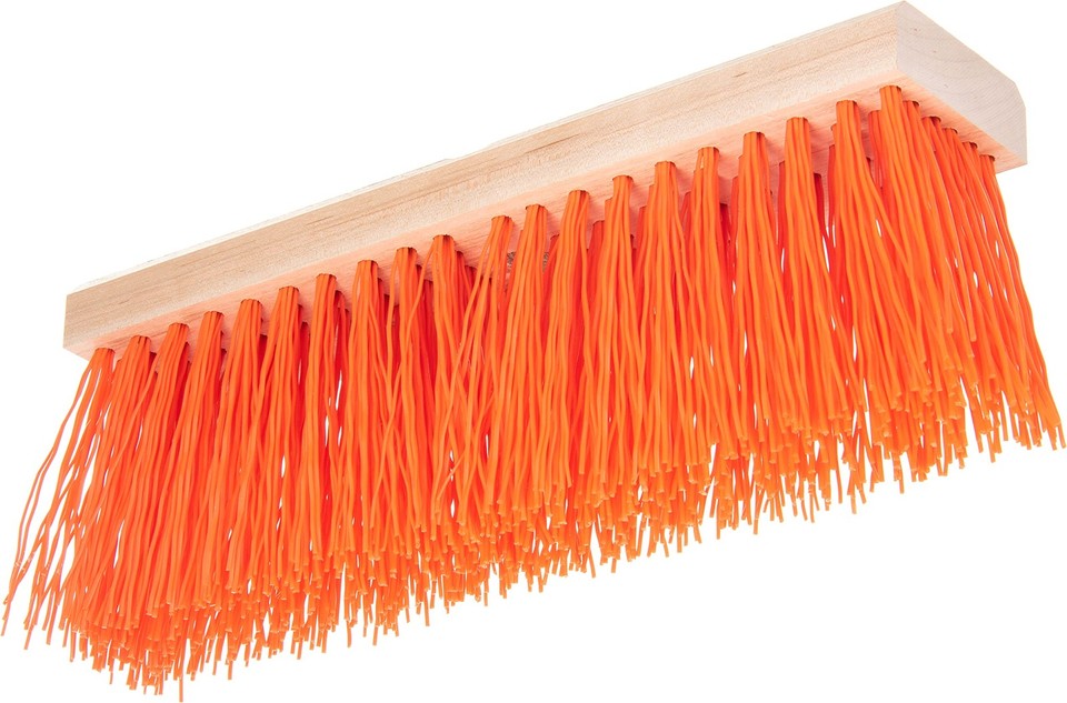 Flo-Pac Plastic Floor Sweep, Heavy Sweep for Cleaning, 16 Inches ...