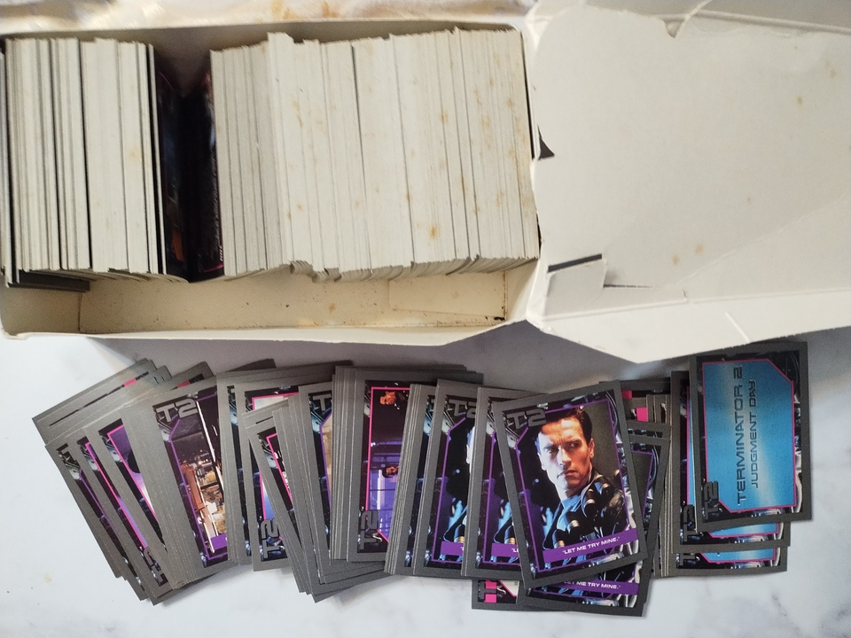 1991 Terminator Judgment Day T2 Movie Trading Card Random Card Lot ...
