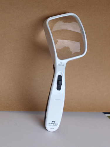 SCHWEIZER Lupe, Made in Germany, Leuchtlupe - sehr hell 4500K | eBay