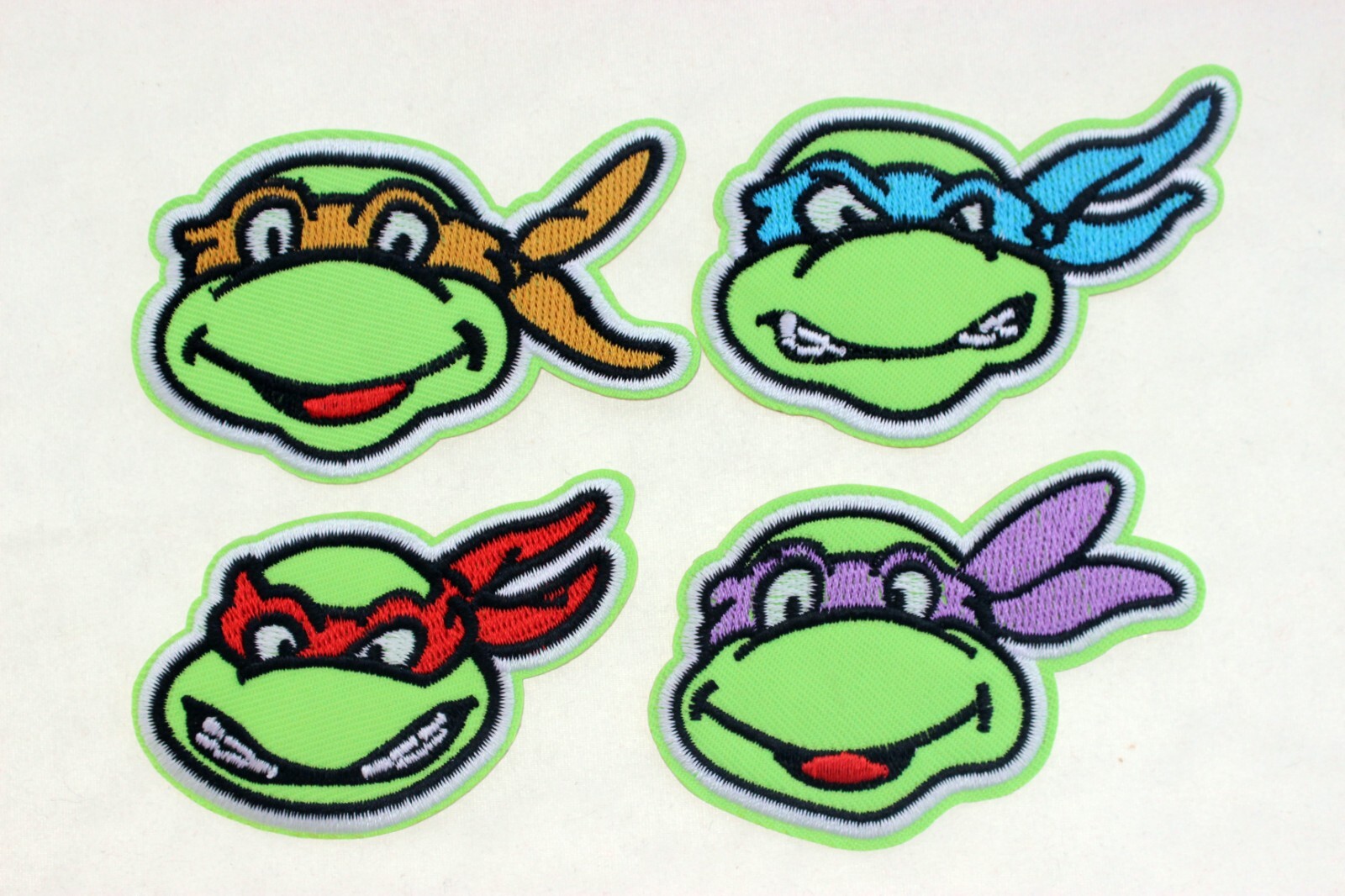 Teenage Mutant Ninja Turtles Iron-On Patches TMNT Michelangelo ...