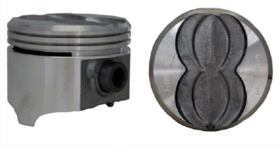 Fits 1967 - 1979 Pontiac Cars 400 6.6L V8 16V- (8)Flat Top Piston and ...