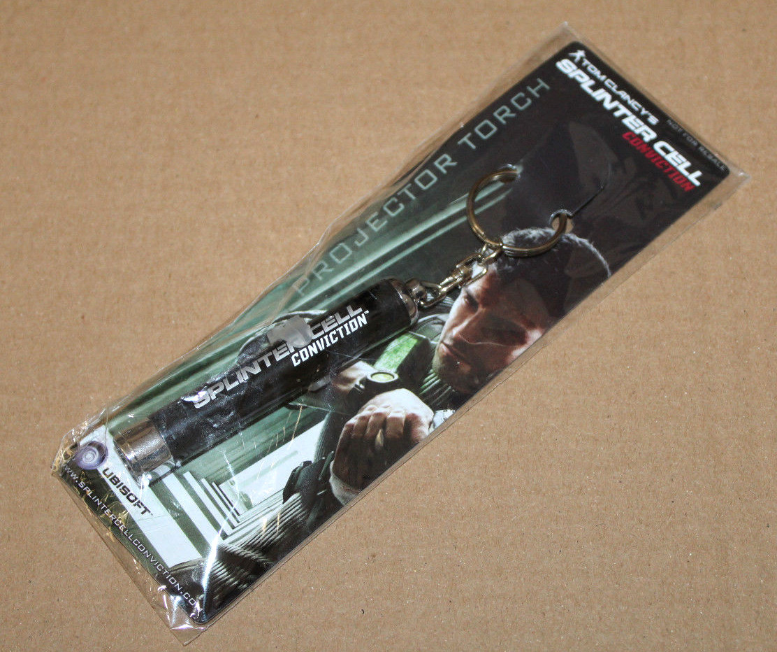 Tom Clancy's Splinter Cell Conviction Rare Promo Projector Torch ...