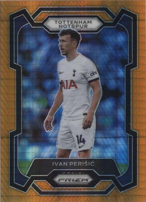 2023-24 Panini Prizm Premier League - Ivan Perisic #135 Orange Hyper ...