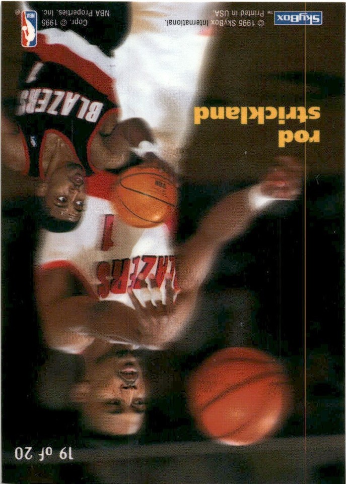 1994 SkyBox E-Motion #19 Rod Strickland X-Cited Great card! | eBay
