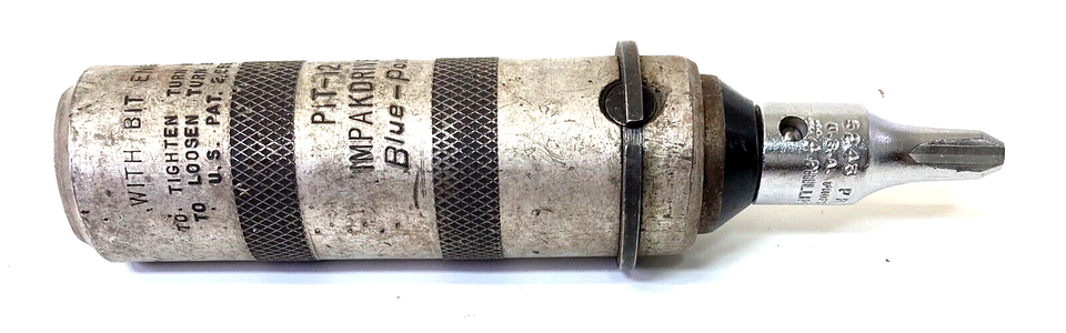 Vintage, Blue-Point Impakdriver PIT-12 3/8 Driver USA Pat. 2,559,558 ...