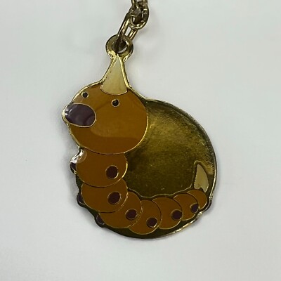 1990s Pokemon retro Vintage Metal charm key chain strap Japan Nintendo ...