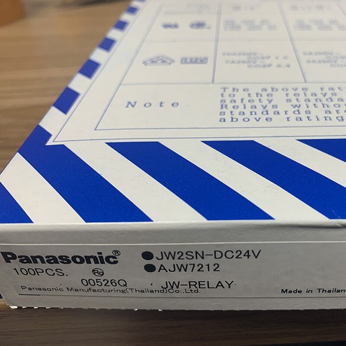 5PCS Panasonic JW2SN-DC24V AJW7212 Power Relay 8 Pins | eBay