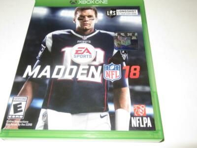 XBOX ONE- MADDEN NFL 18 VIDEO GAME W/CASE - USED- W44 | eBay