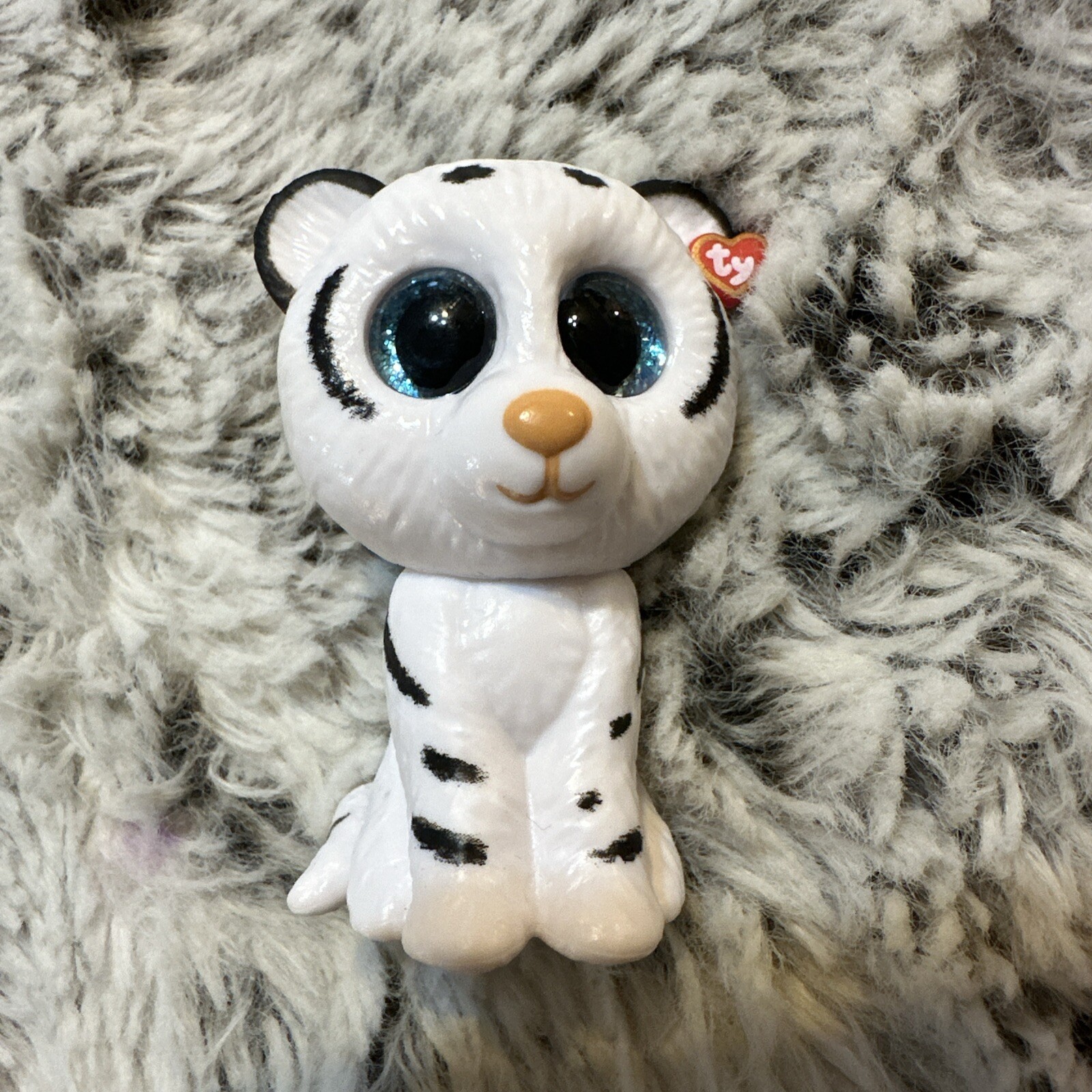 TY Beanie Boos Mini Boo TUNDRA White Tiger SERIES 2 Collectible Figure ...