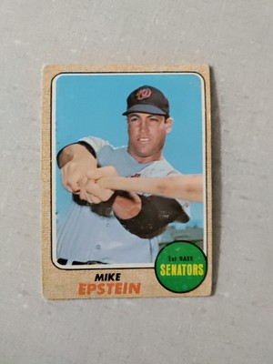 1968 Topps Baseball #358 Mike Epstein (Senators) vg free shipping | eBay