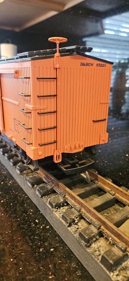 Rio Grande Aristocraft Brite Block G Scale Track Cleaner Box Car Model ...