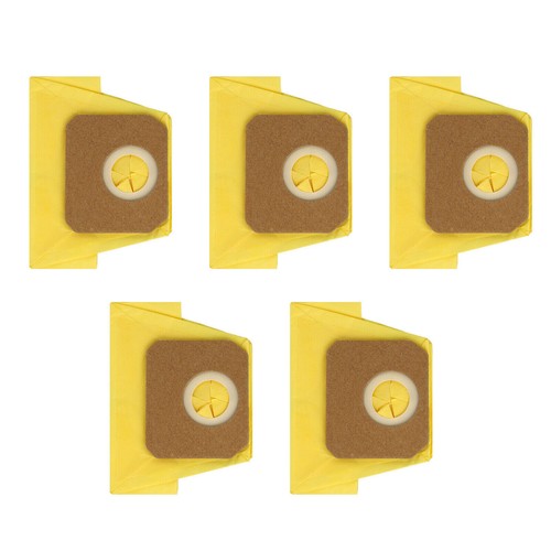 5 Pack Large Capacity Reusable Paper Dust Filter Vacuum Cleaner Bags ...