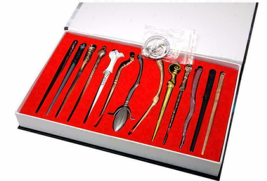 Kids Gift 11PCS Harry Potter Magic Wizard Wands Collection Box Ideal ...
