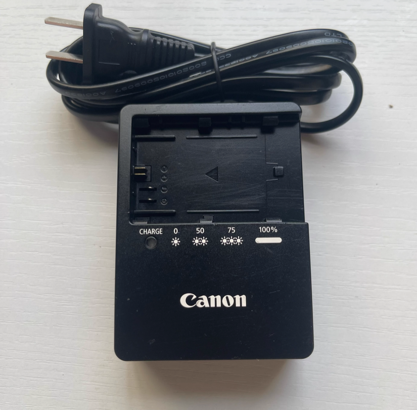 Genuine LC-E6 Charger for Canon LP-E6 LP-E6N Battery EOS 6D 7D 60D 70D ...