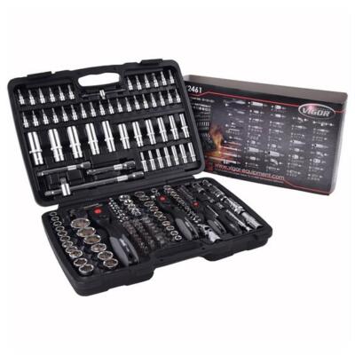 Vigor V2461 Werkzeugkoffer Nusskasten Steckschlüssel-Satz 172 teilig | eBay