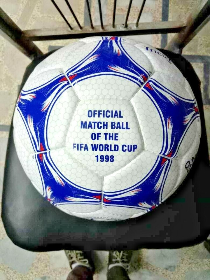Adidas Tricolore® Official Match Ball | FIFA World Cup Ball 1998 FRANCE ...