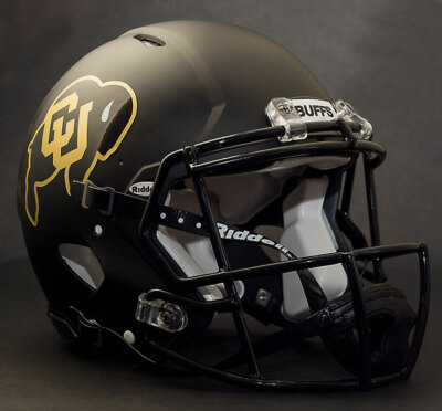 COLORADO BUFFALOES NCAA Riddell SPEED Full Size Authentic Football ...
