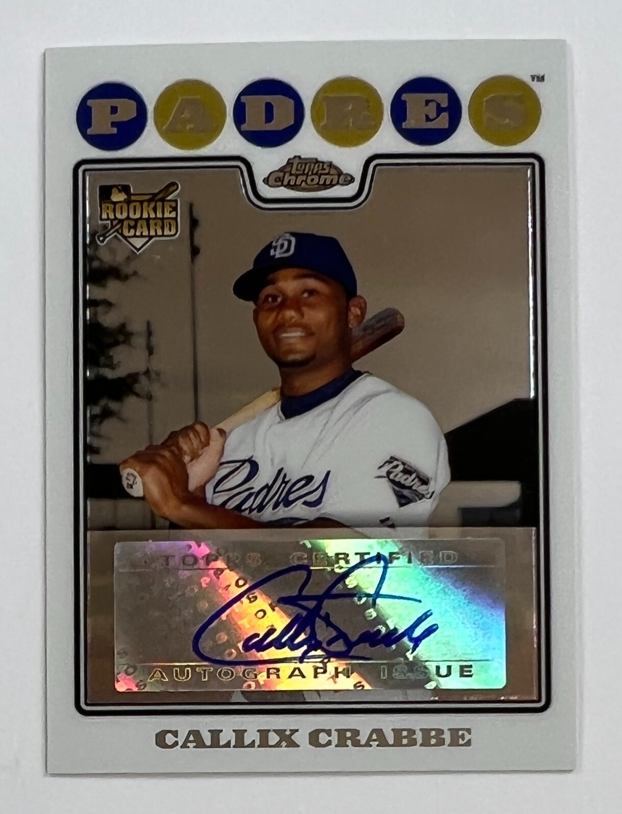 2008 Topps Chrome #234 Callix Crabbe Auto Card AR56 | eBay
