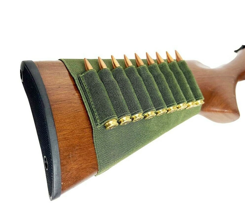 VISM Buttstock Rifle Cartridge Holder Rifle Stock Ammo Sleeve hunting ...