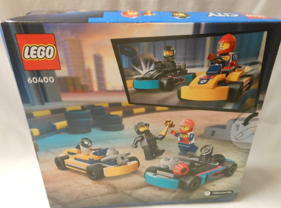 LEGO® City 60400 Go-Karts And Race Drivers Building Set 2024 ...
