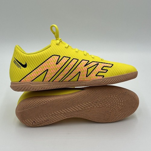 Men's Nike Mercurial Vapor 15 Club IC Soccer Shoes Sz 8 Yellow Strike ...