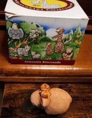 Vintage Artesania Rinconada Baby Moose Figurine* Retired* | eBay