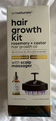 artnaturals Hair Growth Kit, Rosemary + Castor Oil, 2 Piece Kit NEW IN ...