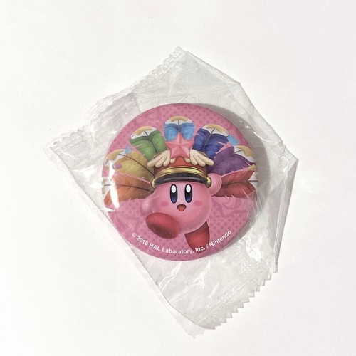 Kirby Star Allies Kirby Pinback Button Badge Official Japan Festival ...