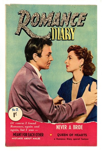Romance Diary 7 VG/FN (5.0) Associated General Publications () 1950 | eBay