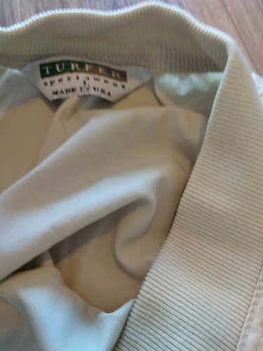 Turfer Sportswear Pullover Khaki Jacket Size Large Made in USA Great ...