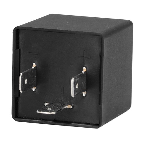 3 Pin Electronic Flasher Relay LED Turn Light Control Flasher Normall ...